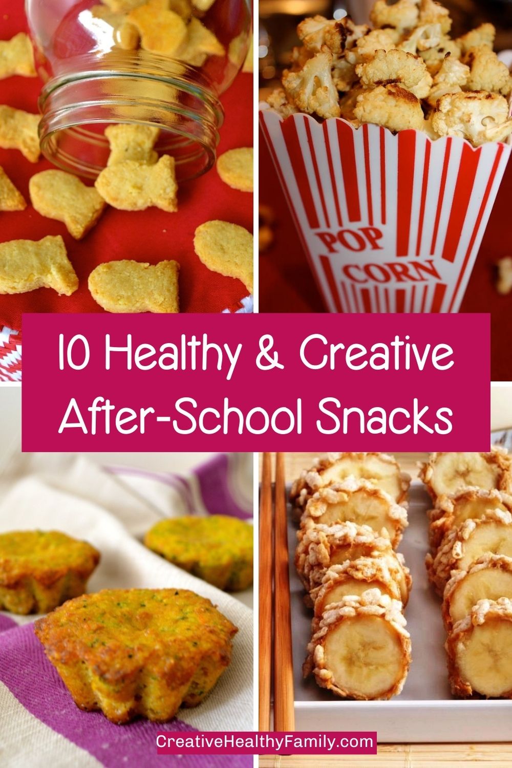 10 Creative Ways To Make Healthy After-School Snacks
