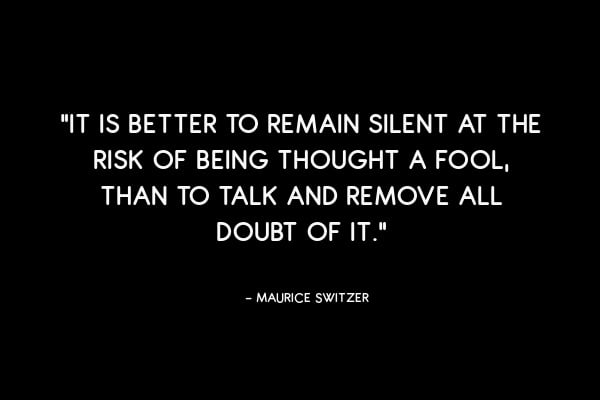 Know When to Stay Silent and When to Speak Up: 2 Simple Rules