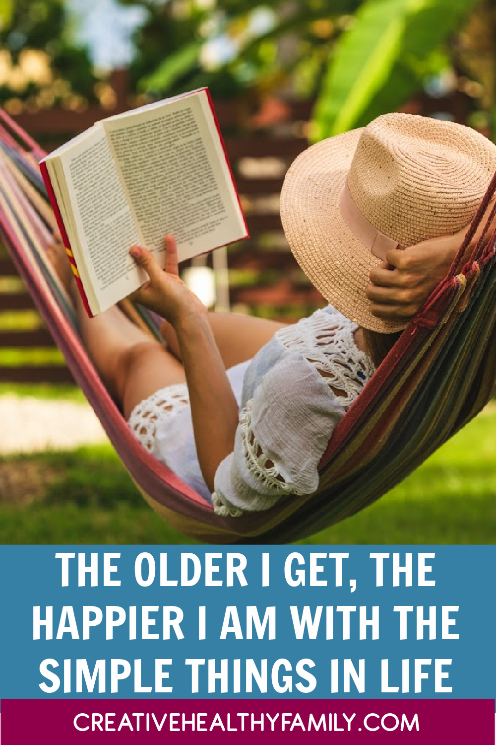 The Older I Get, the Happier I Am with the Simple Things in Life ...