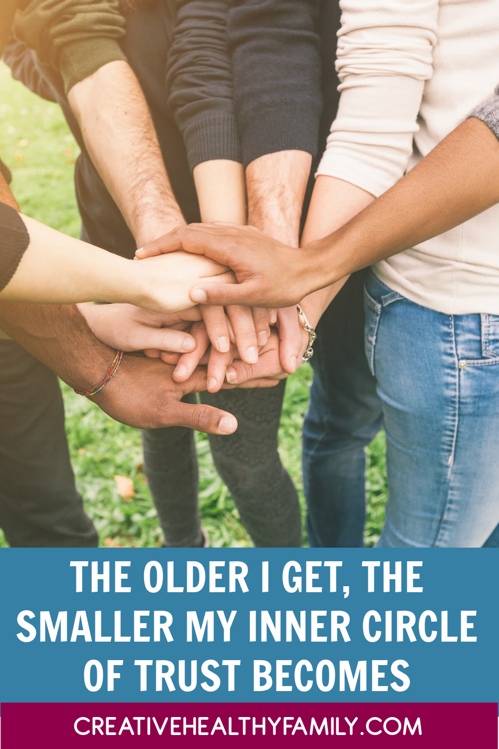 The Older I Get, The Smaller My Inner Circle of Trust Becomes ...
