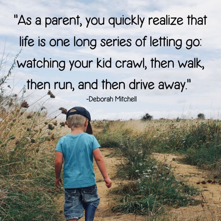 Letting Go is Definitely the Hardest Part of Raising Kids